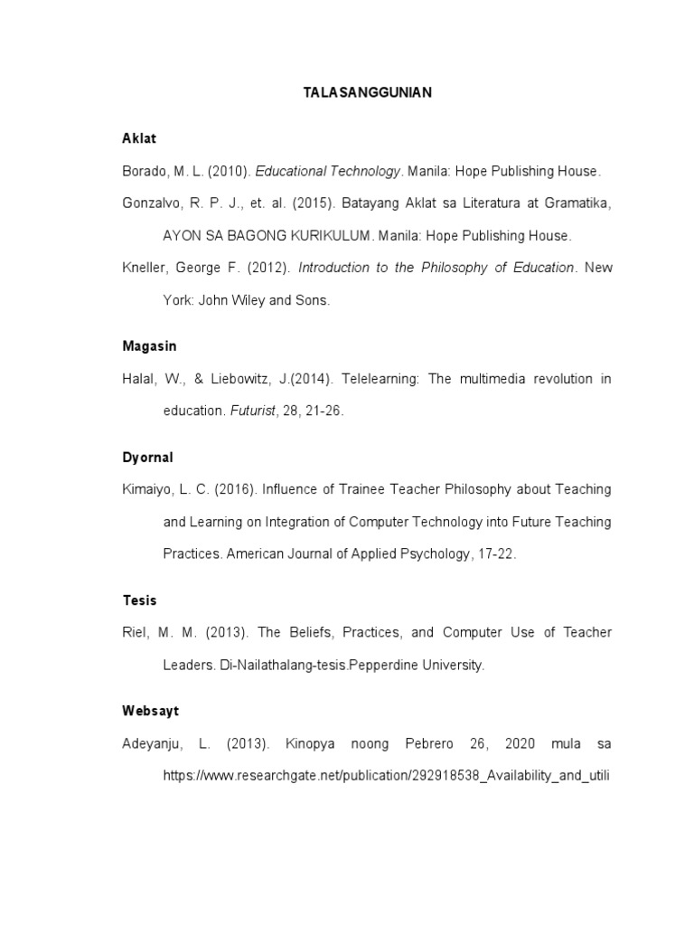 TALASANGGUNIAN | PDF | Psychological Concepts | Behavior Modification