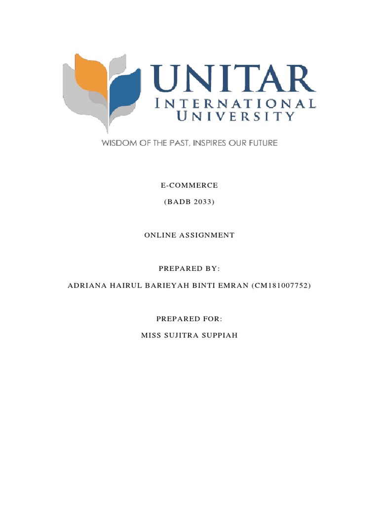 E Commerce Insights For Students Pdf E Commerce Retail