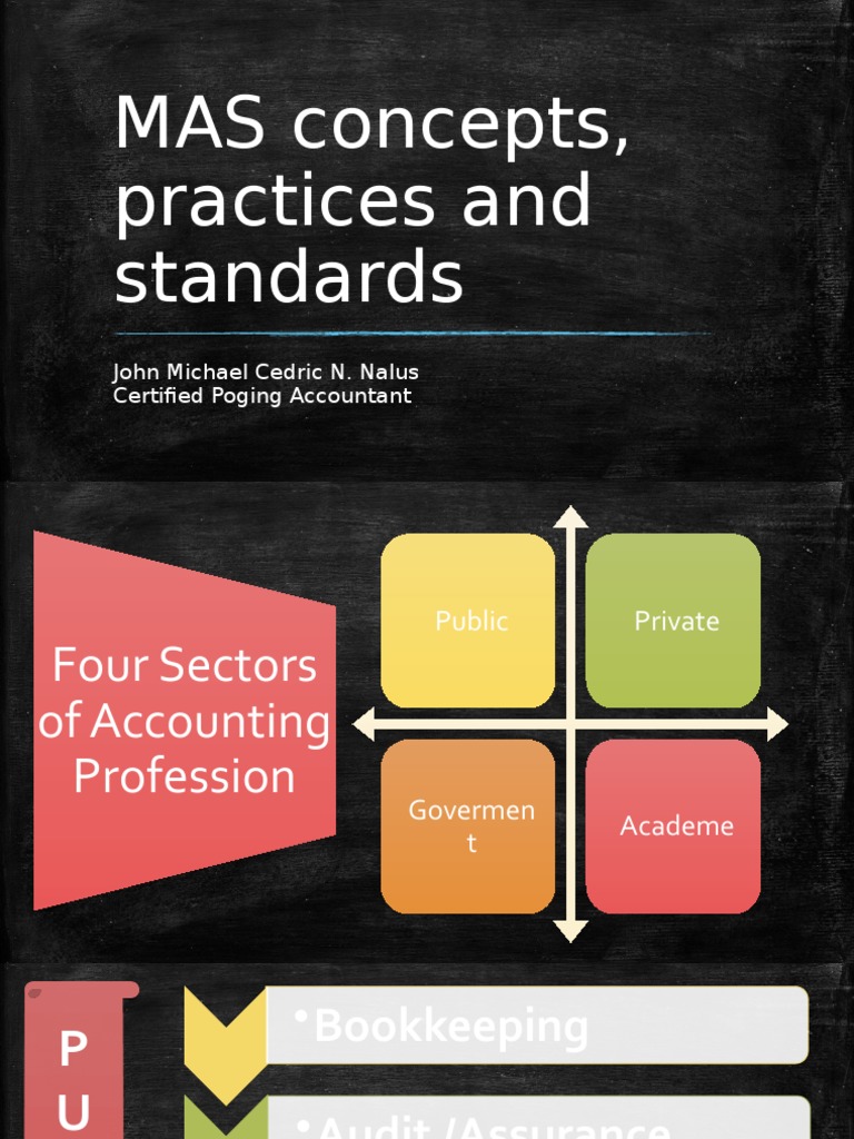 Chapter 1 MAS Concepts Practices and Standards | PDF | Per Diem ...