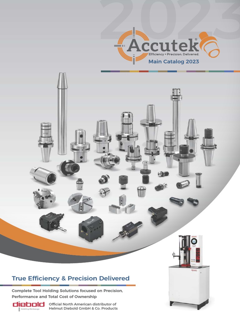 Accutek Catalog 2023 | PDF | Machining | Manufactured Goods