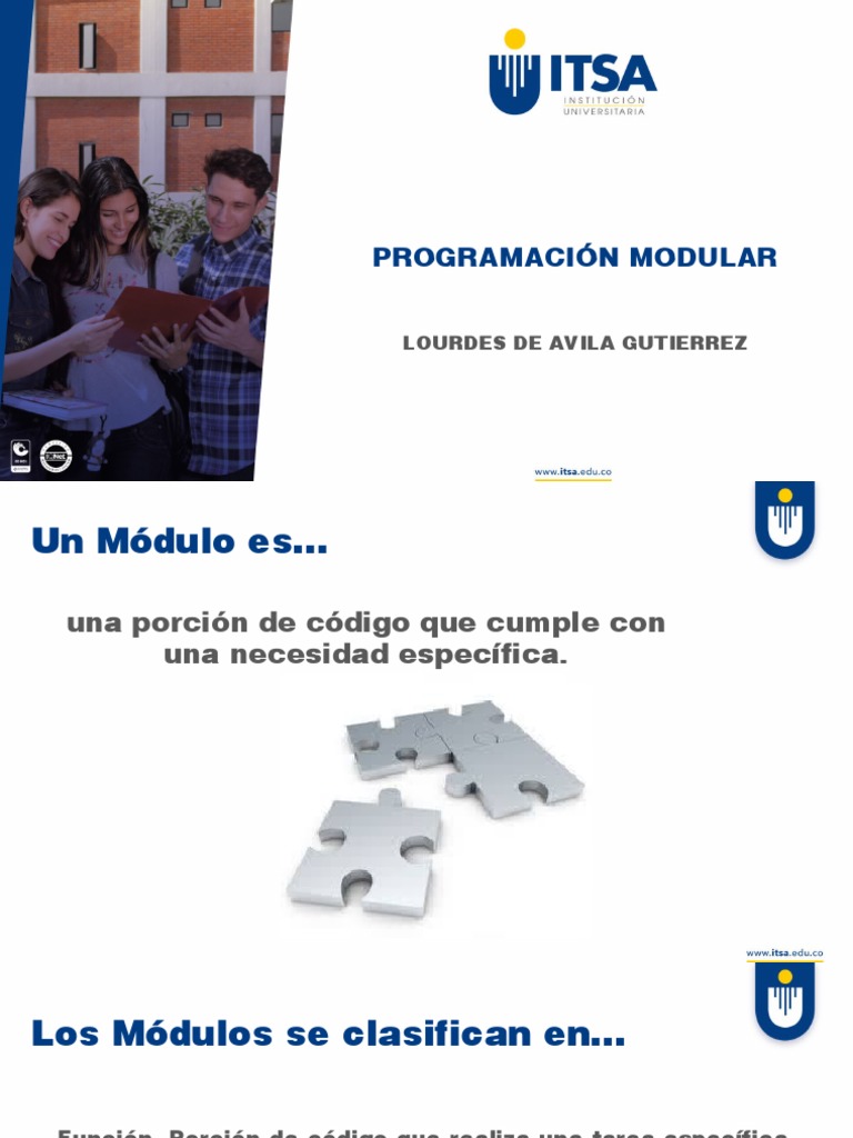 Programación Modular | PDF | Programa de computadora | Programación