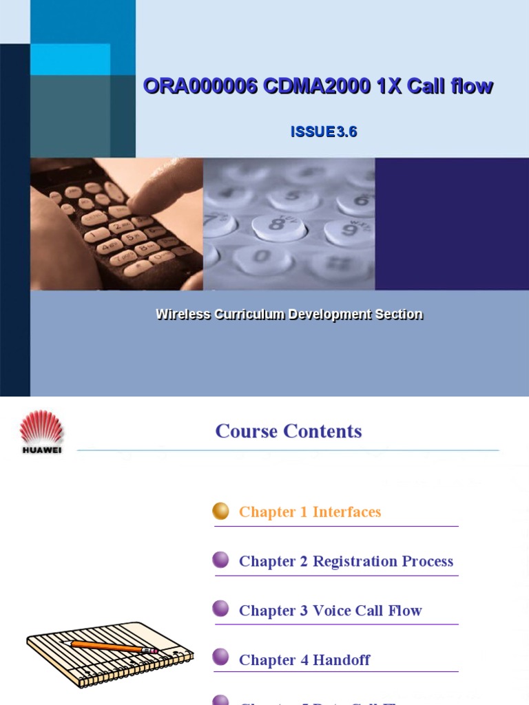 02-Ora000006 Cdma2000 1x Call Flow Issue5.6 | PDF | Data Transmission | Computer Science