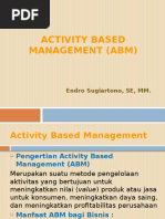 Activity Based Costing ABC Dan Activity Based Management Abm | PDF