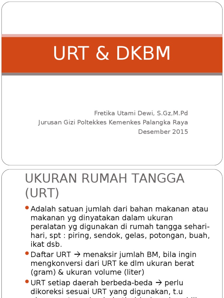 Urt & DKBM | PDF