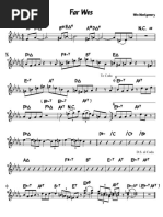 Cherokee (Lead Sheet) | PDF