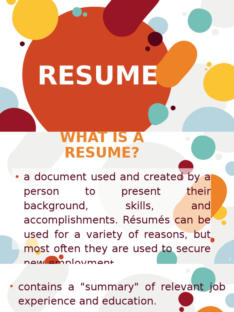 Effective Resume Writing Guide | PDF | Résumé | Labour