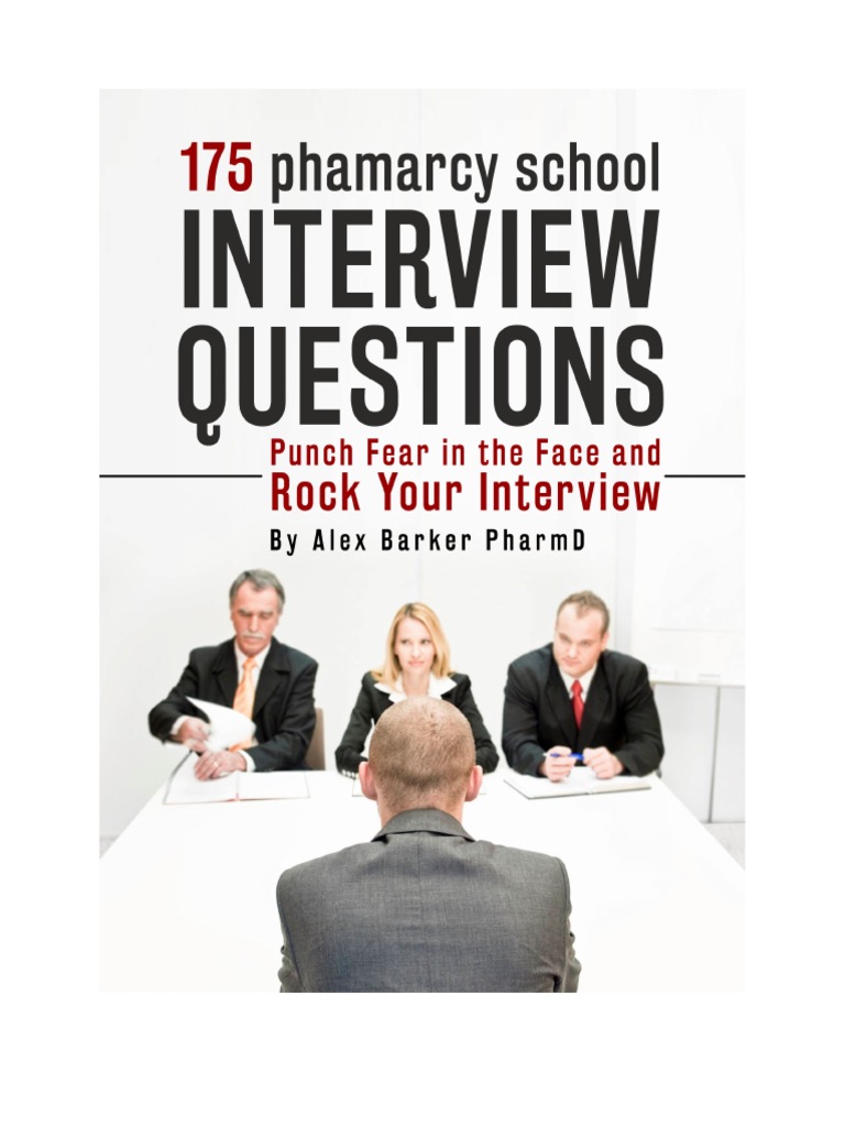 175 Pharmacy School Interview Questions | PDF | Pharmacy ...
