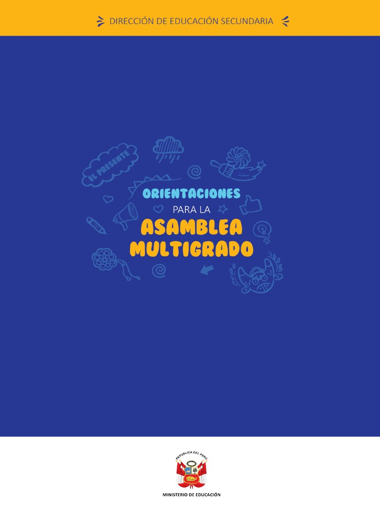 Pautas para Realizar Una Asamblea Multigrado | PDF | Salón de clases | Gobierno