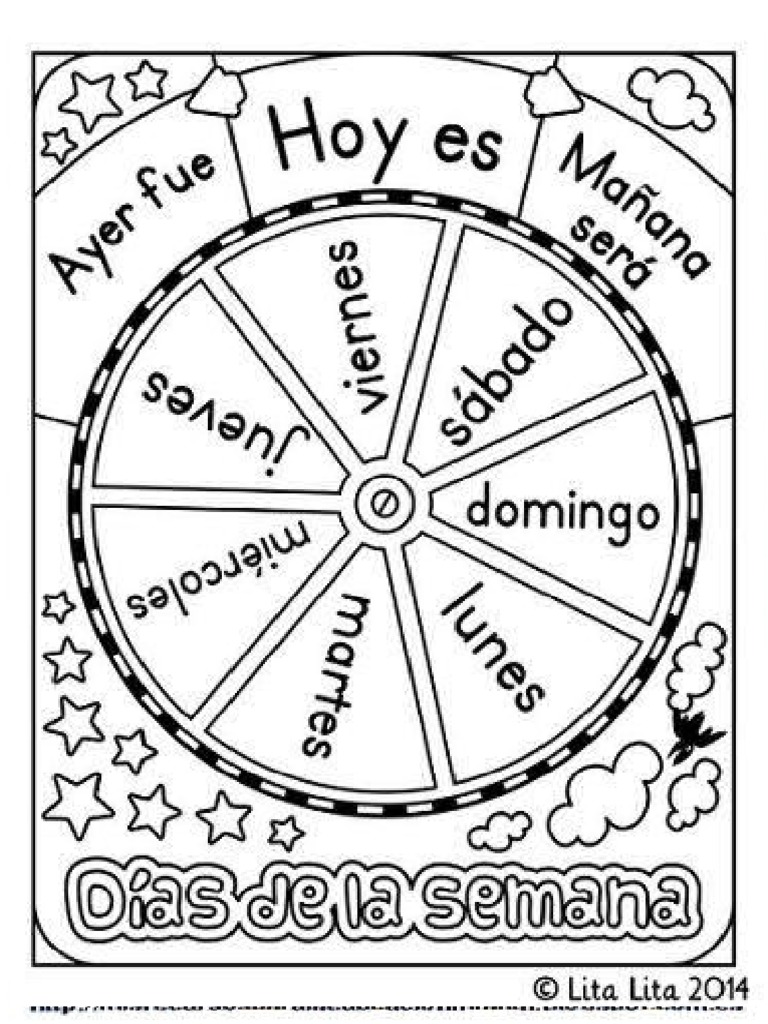 Ejercicios Días de La Semana | PDF