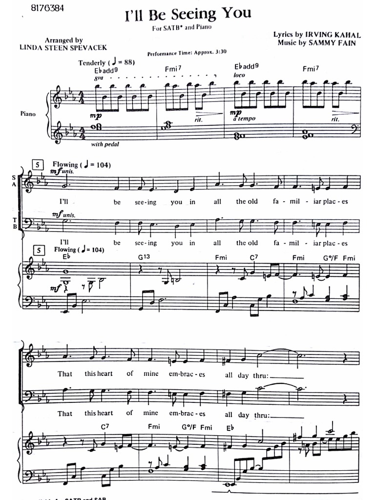 I'll Be Seeing You | PDF