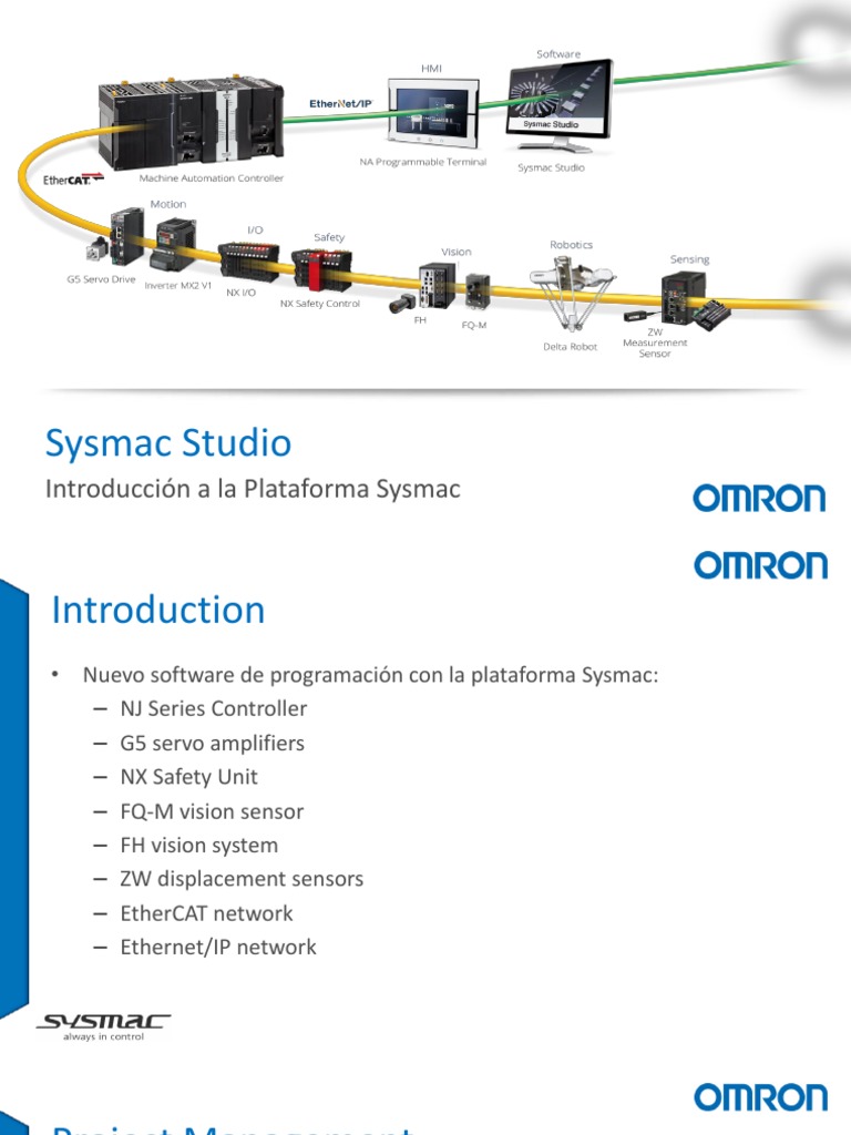 Curso 2017 Sysmac Studio CEFIRE | PDF | Red de computadoras | Programa de computadora