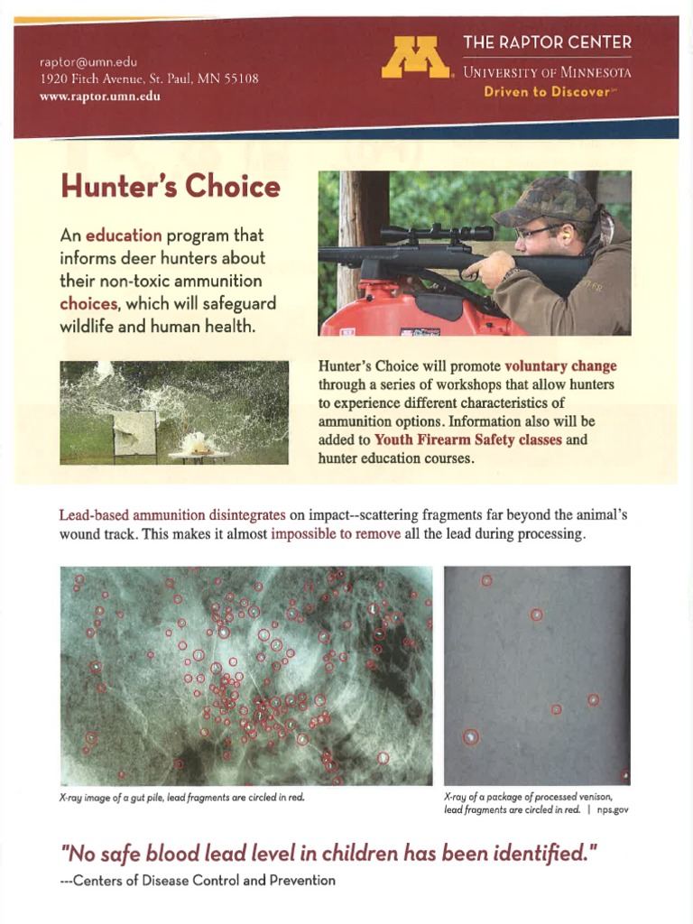 Hunters Choice Hand Out | PDF
