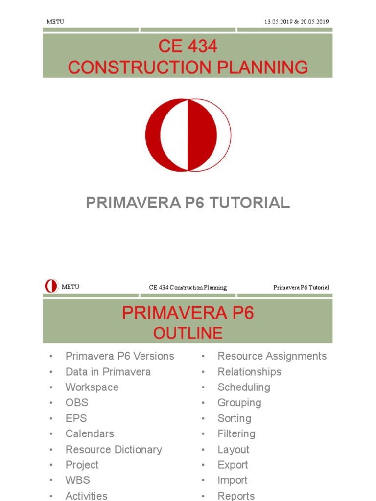 Primavera Tutorial 2019-1 | PDF | Databases | Information Technology ...