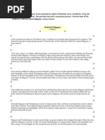 Full Epic Story of Aliguyon or The Hudhud | PDF