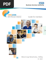 NHS Pension Deferred Benefits Form AW8P | PDF | Pension | Retirement