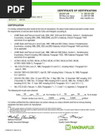 Drop Ball Test Certification | PDF