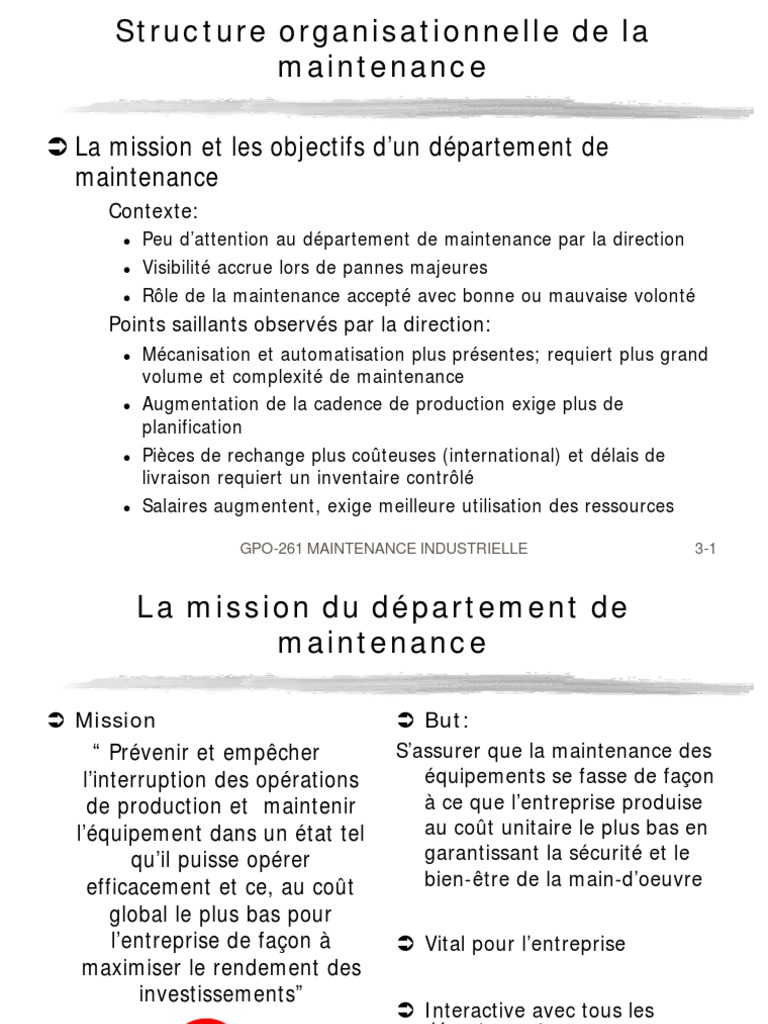 Structure Organisationnelle PDF | PDF | Planification | Informatique