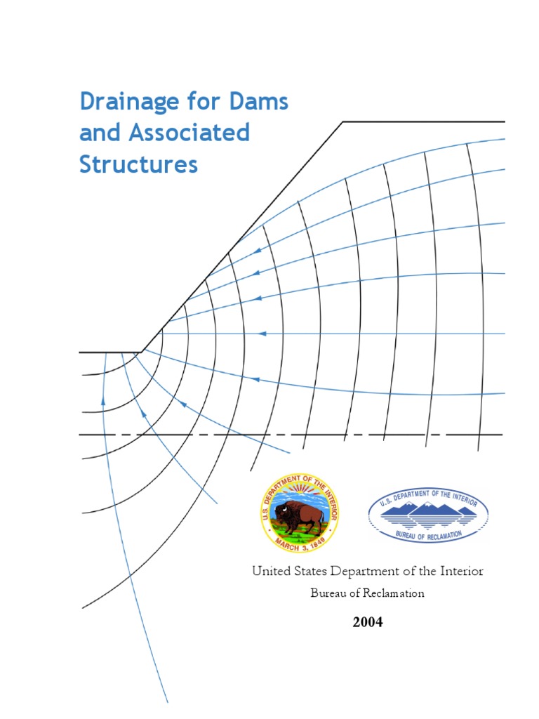 Drainage Systems for Dams Manual | PDF | Spillway | Infrastructure