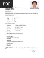 Curriculum Vitae | PDF | Tagalog Language | Philippines