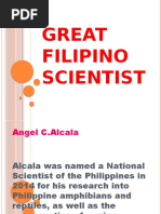 Top 10 Filipino Scientists and Contributions | PDF | Nature | Science