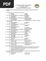 4th Quarter Final Exam in Eapp | PDF | Critical Thinking | Argument