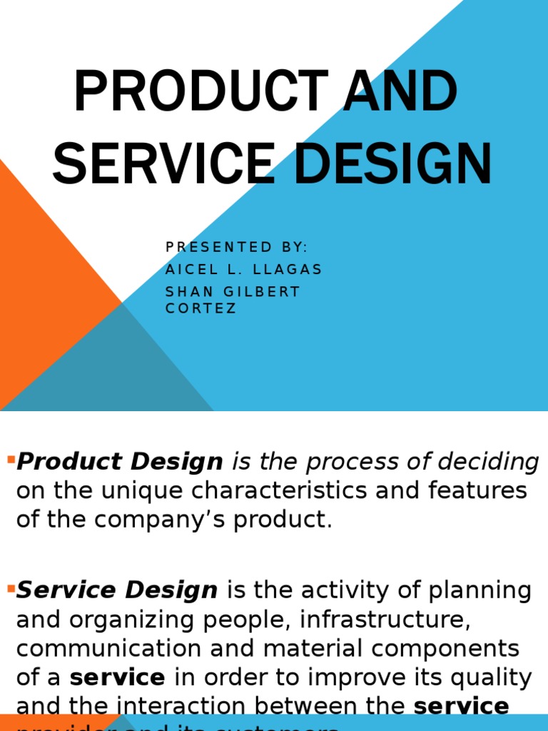 Product and Service Design Overview | PDF | Design | Business