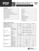 FCU Checklist | PDF | Hvac | Duct (Flow)