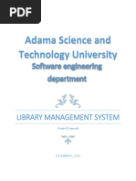 Library Management System SRS | PDF | Libraries | User (Computing)