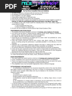 Mechanics and Guidelines For Zumba Competition | PDF | Clothing