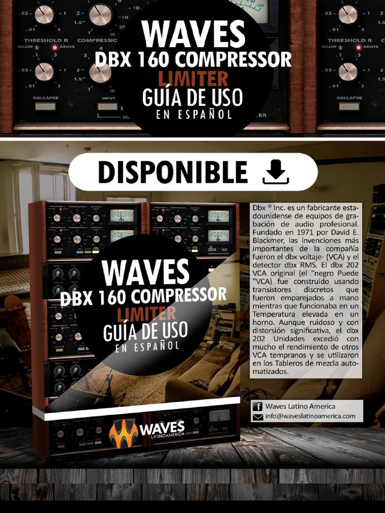 DBX 160 Compressor | PDF | Filtro electronico | Decibel