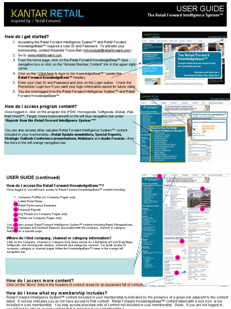 Rfis Userguide Members | PDF | Login | Communication