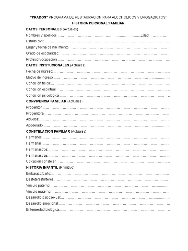 Datos Clinicos | PDF