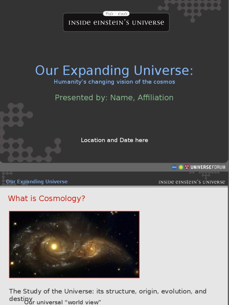 Expanding Universe | Download Free PDF | Universe | Cosmology
