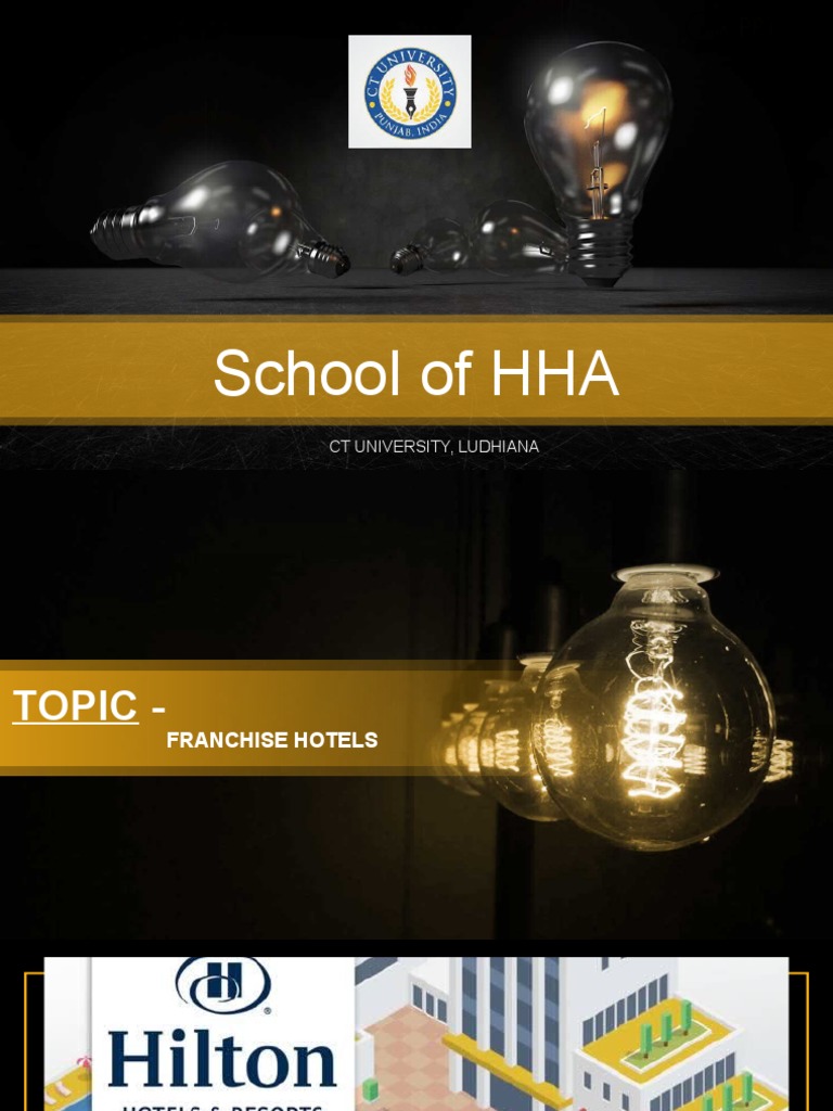 Franchise Hotels | PDF | Hilton Worldwide | Hotel