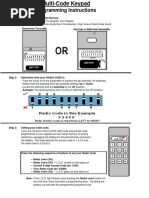 IEI 212 Keypad Programming | PDF | Relay | Power Supply