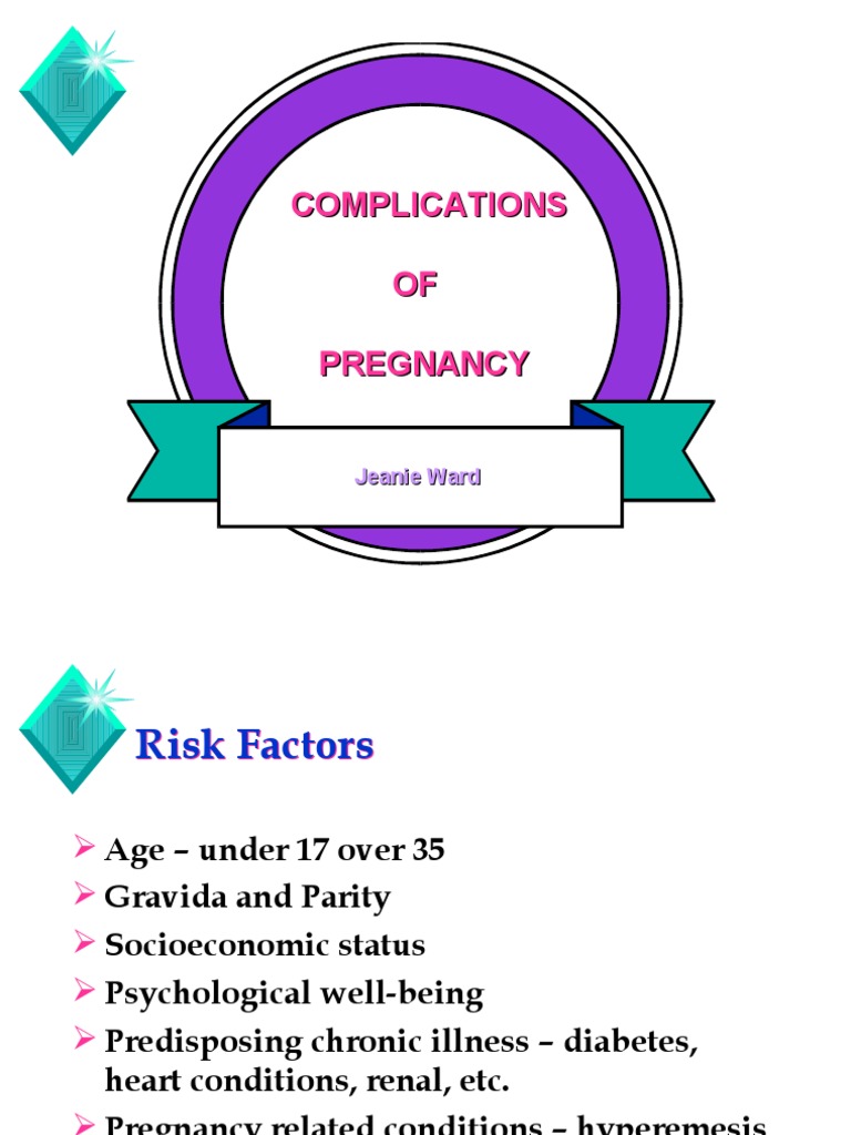 Complication of Pregnancy | PDF