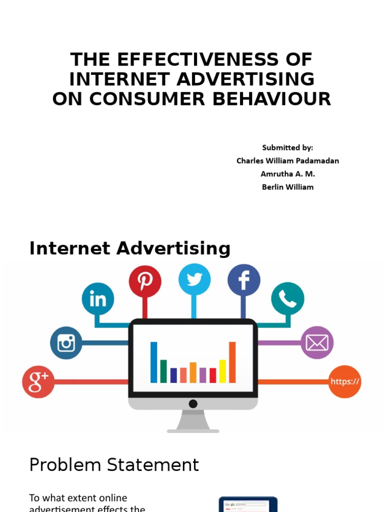 Impact of Internet Advertising on Consumers | PDF | Business