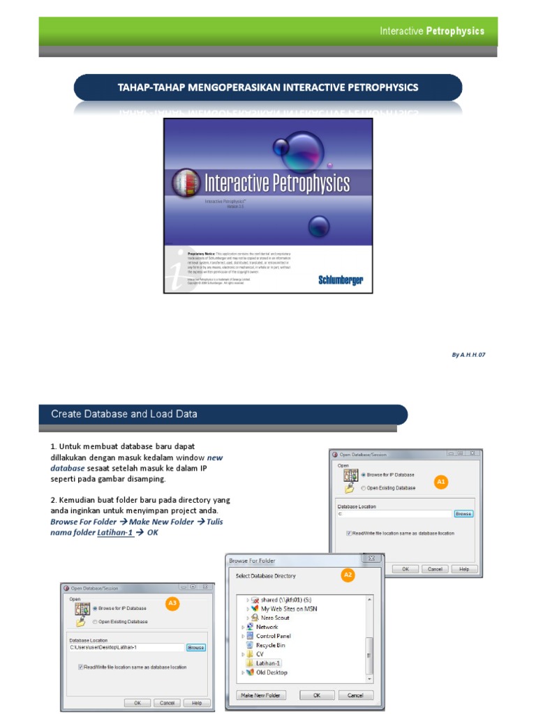 Buku Manual Software Interactive Petrophysics PDF | PDF