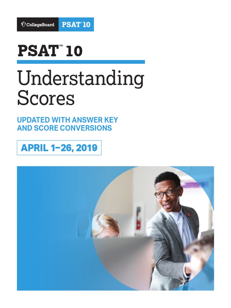 PSAT 2019 Spring Answers | PDF | Sat | Psat/Nmsqt
