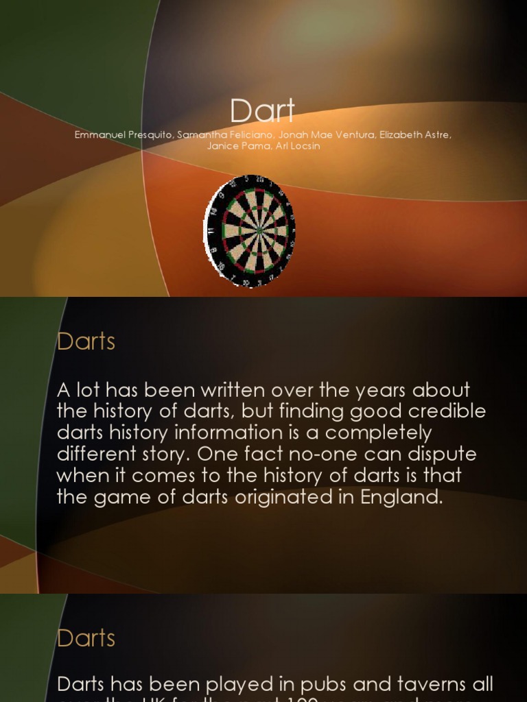 Darts PDF | PDF | Sports | Leisure