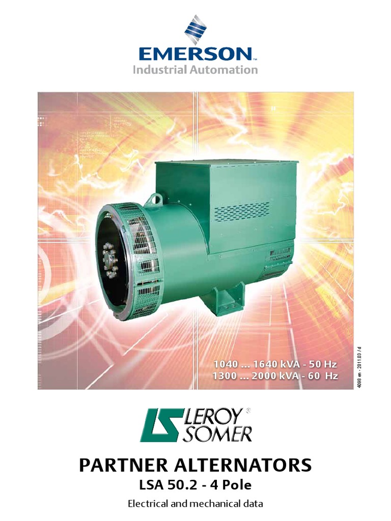 Leroy Somer LSA50.2 - en PDF | PDF | Mains Electricity | Electrical Engineering