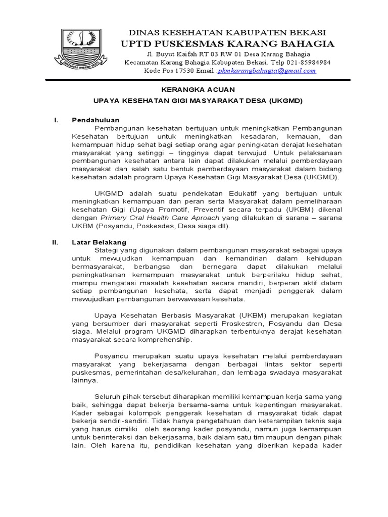 Kak UKGMD 2019 by Maryani | PDF