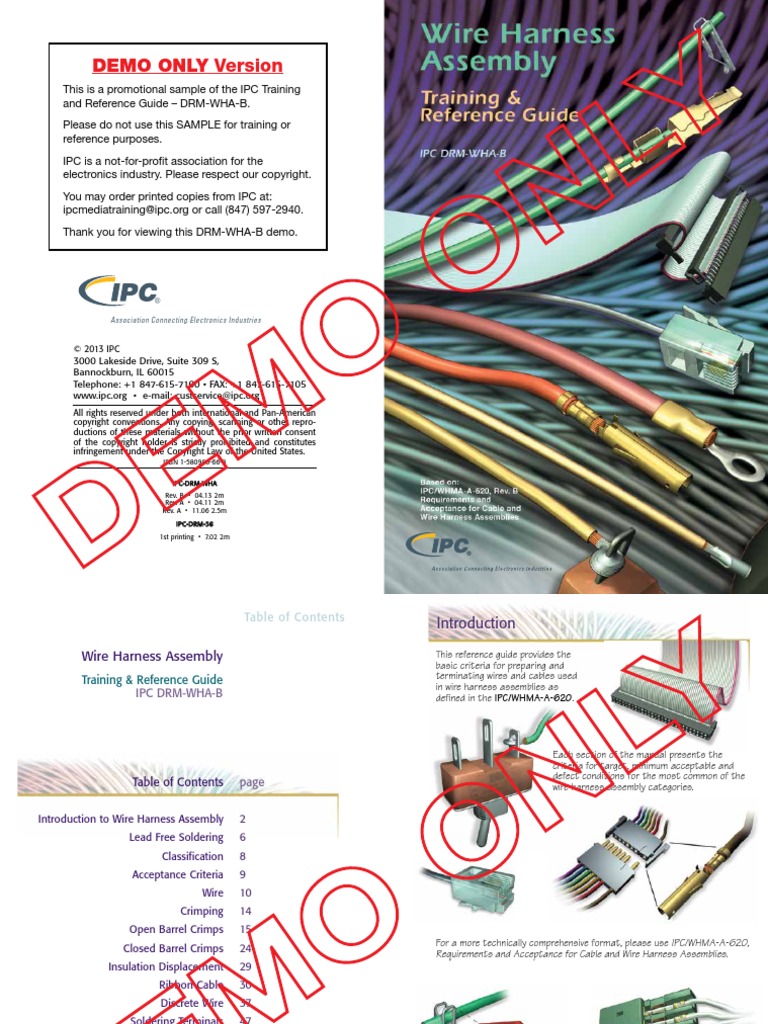 DRM Wha B PDF | PDF | Wire | Electrical Connector