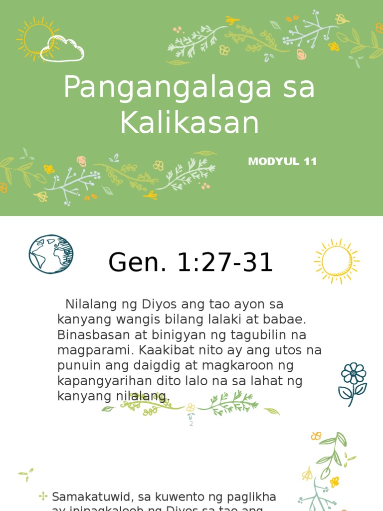 Esp 10 - Modyul 11 | PDF