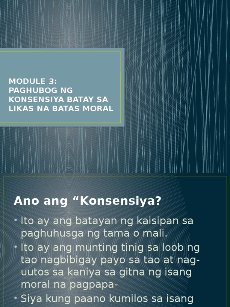 Esp 10 Module 3 | PDF