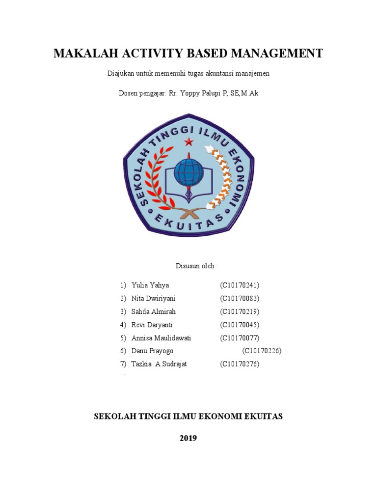 Makalah Activity Based Management | PDF
