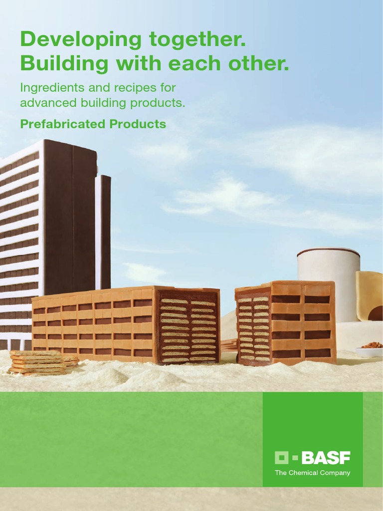 BASF - Prefabricated Products | PDF | Foam | Concrete