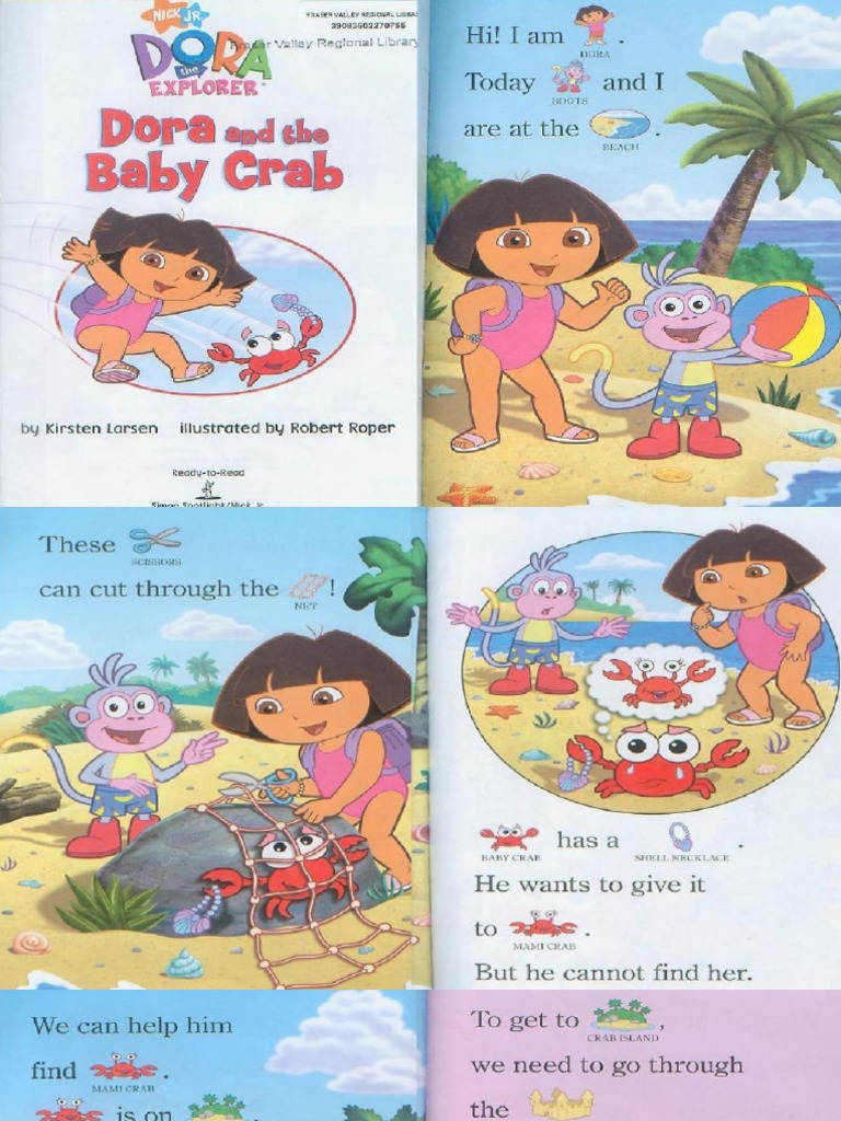 Dora and Baby Crab Dora The Explorer | PDF