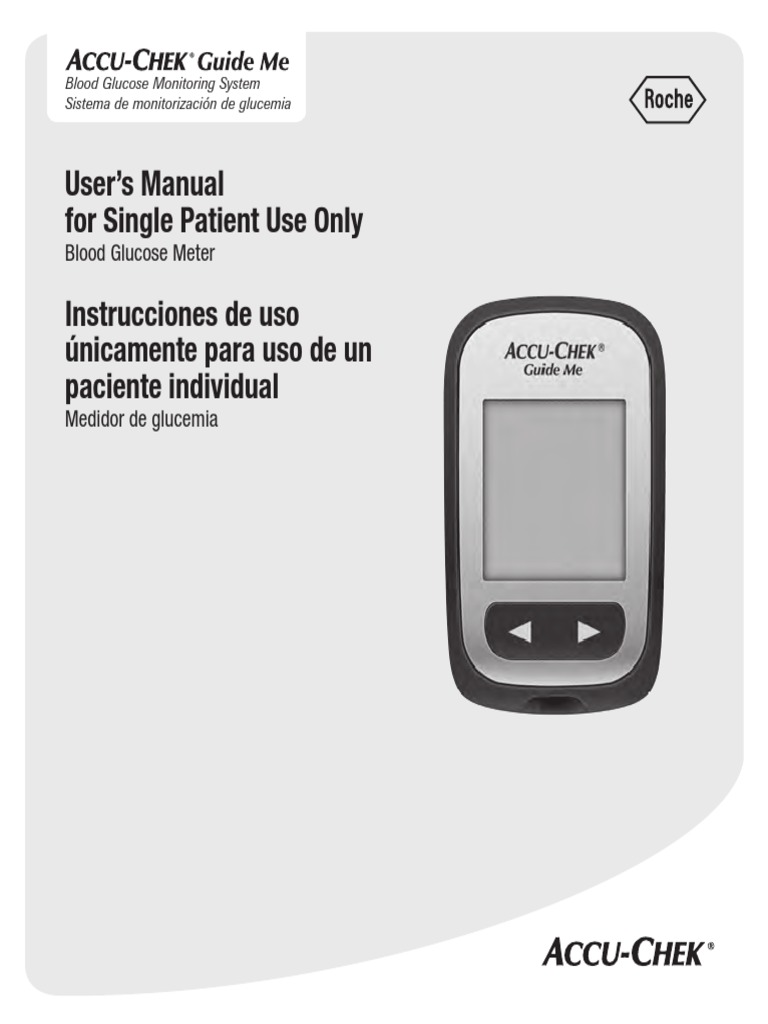 Accu Chek - Guide Me Blood Glucose Meter User Manual v2b | PDF ...