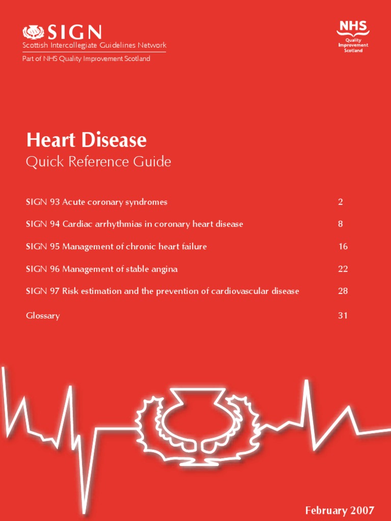 Quick Reference Guide: Scottish Intercollegiate Guidelines Network ...